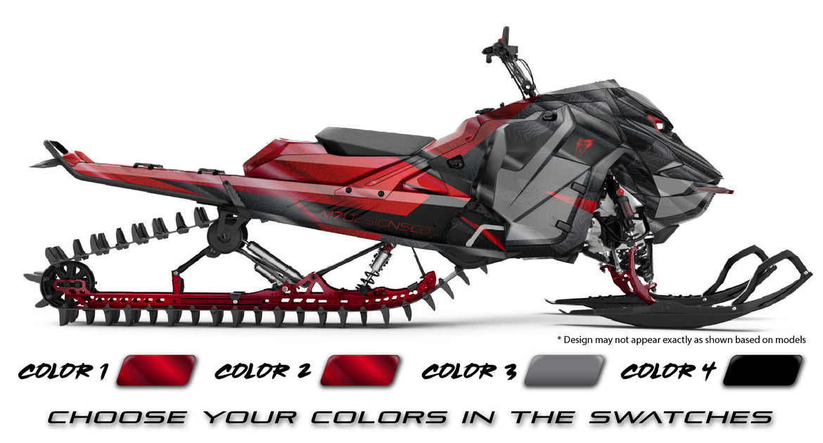 Buy CHROME Sled Wraps | M7 Designs co – M7designsco